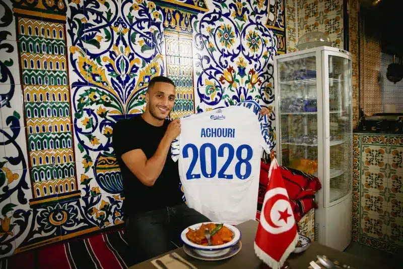 Achouri rempile avec le FC Copenhague