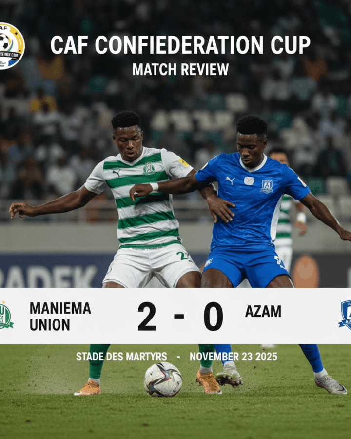 Azam FC - AS Maniema Union : sur quelles chaînes et à quelle heure voir ...