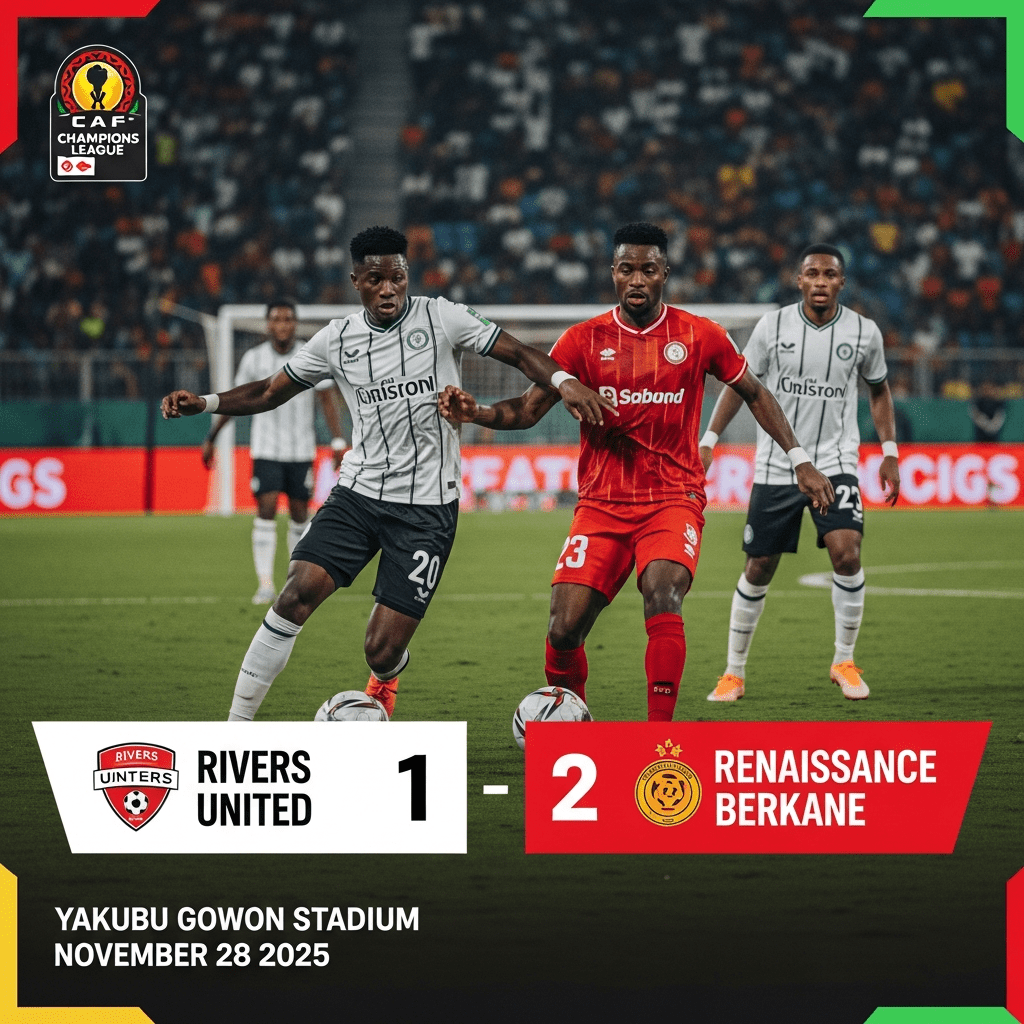 RS Berkane – Rivers United FC : les compositions officielles